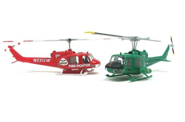 Atlantis Huey Choppers 2 en 1 kit de modelo de plastico - Hobby Models